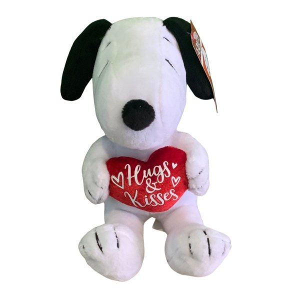 Peanuts | Toys | Peanuts Snoopy Hugs Kisses 9 Plush Toy | Poshmark